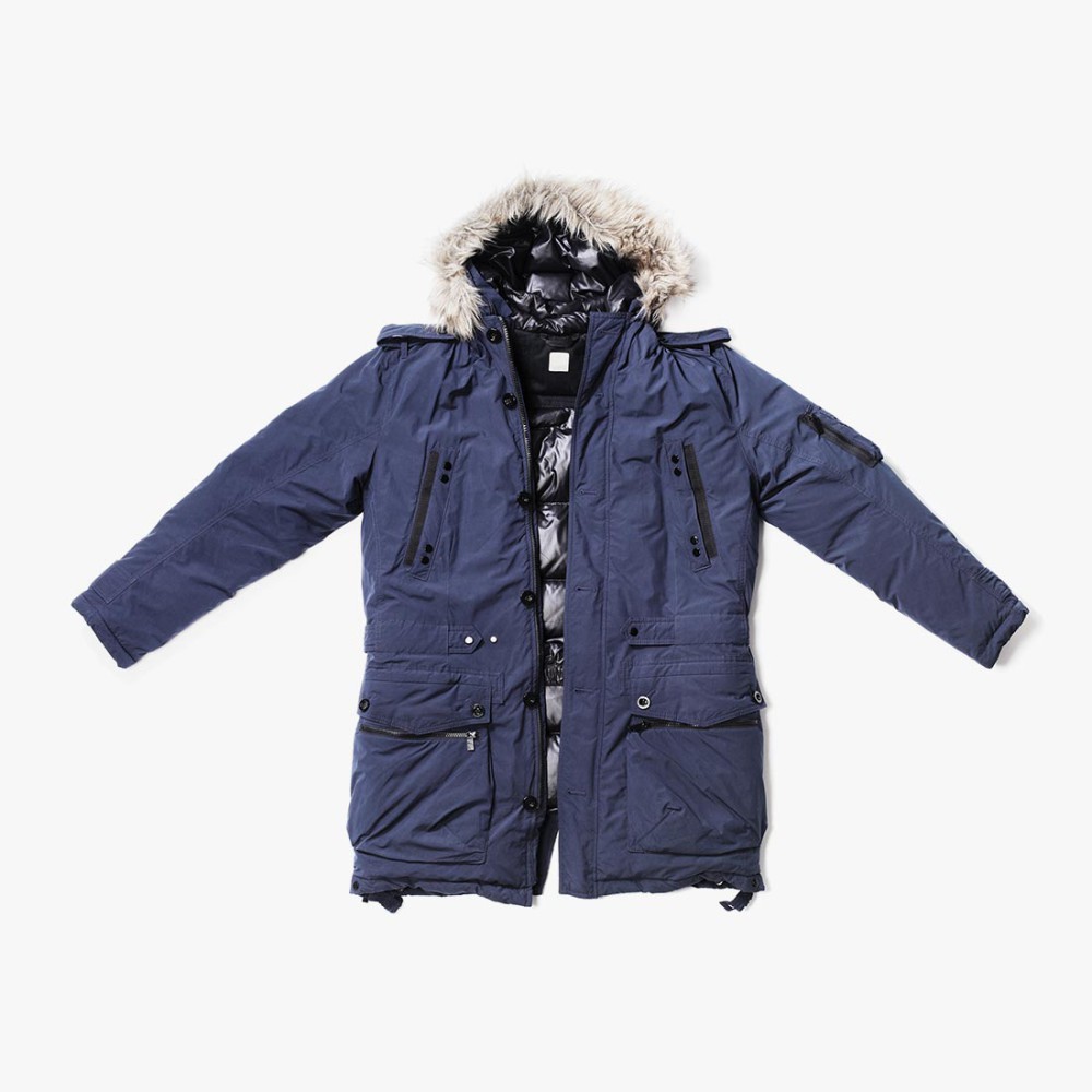 Navy Blue Winter Jacket – Suprema